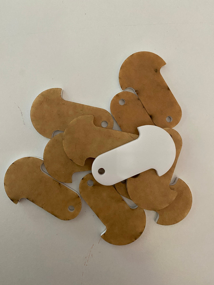 Acrylic Shopping trolley tags – shotthrudesigns